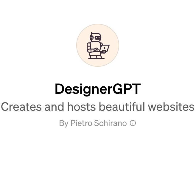 DesignerGPT on GPT Review | The world's largest & most trusted source on GPTs.